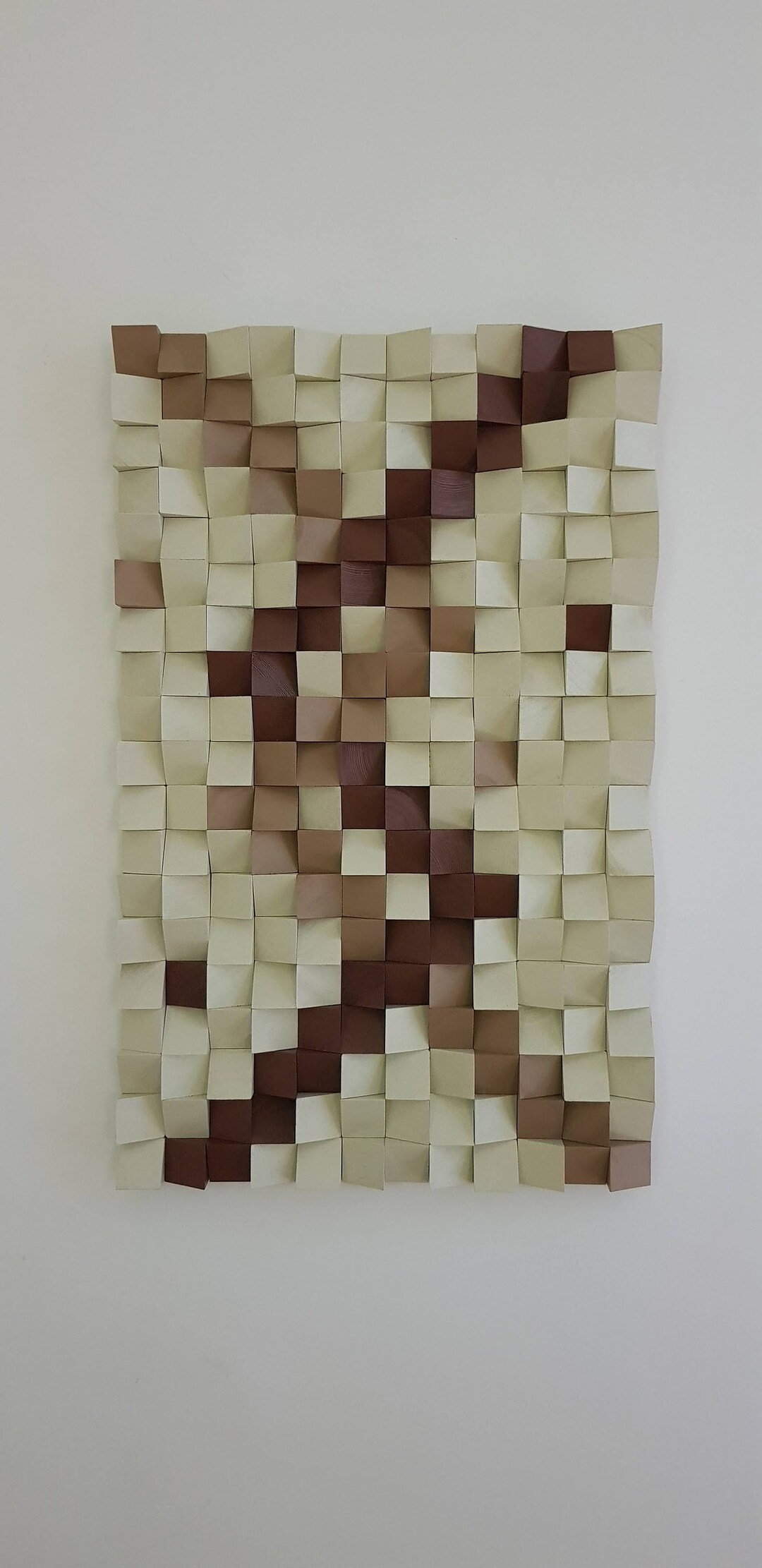Geometric Dimensional Abstract Wall Decor, Modern Home Decor Eclectic ...