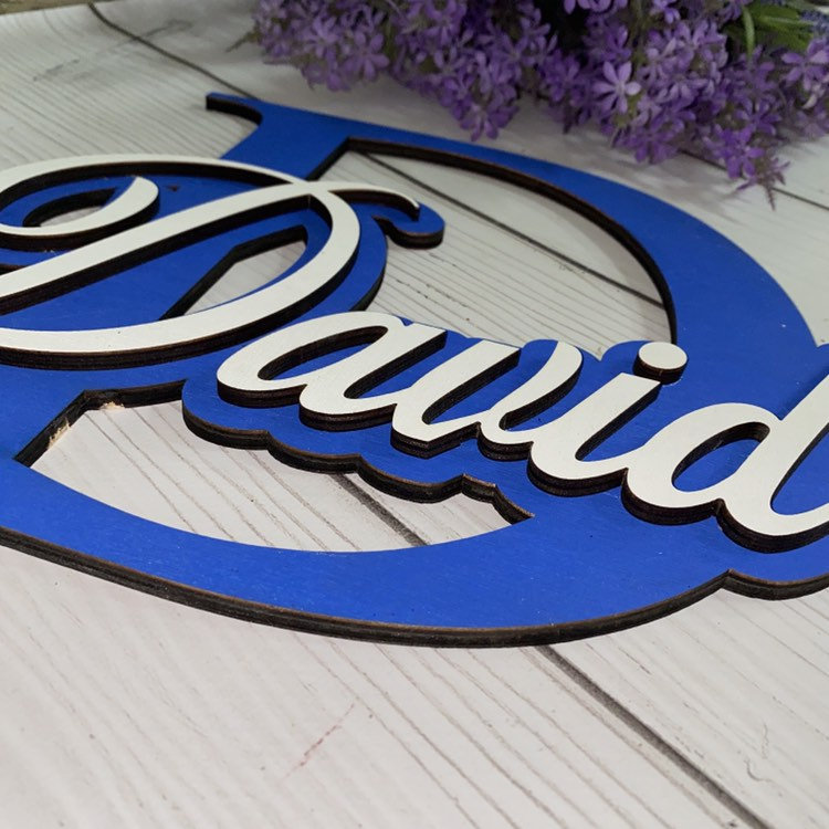 Personalized Boy Name Sign,nursery Wood Name Sign,nursery Wooden Decor ...