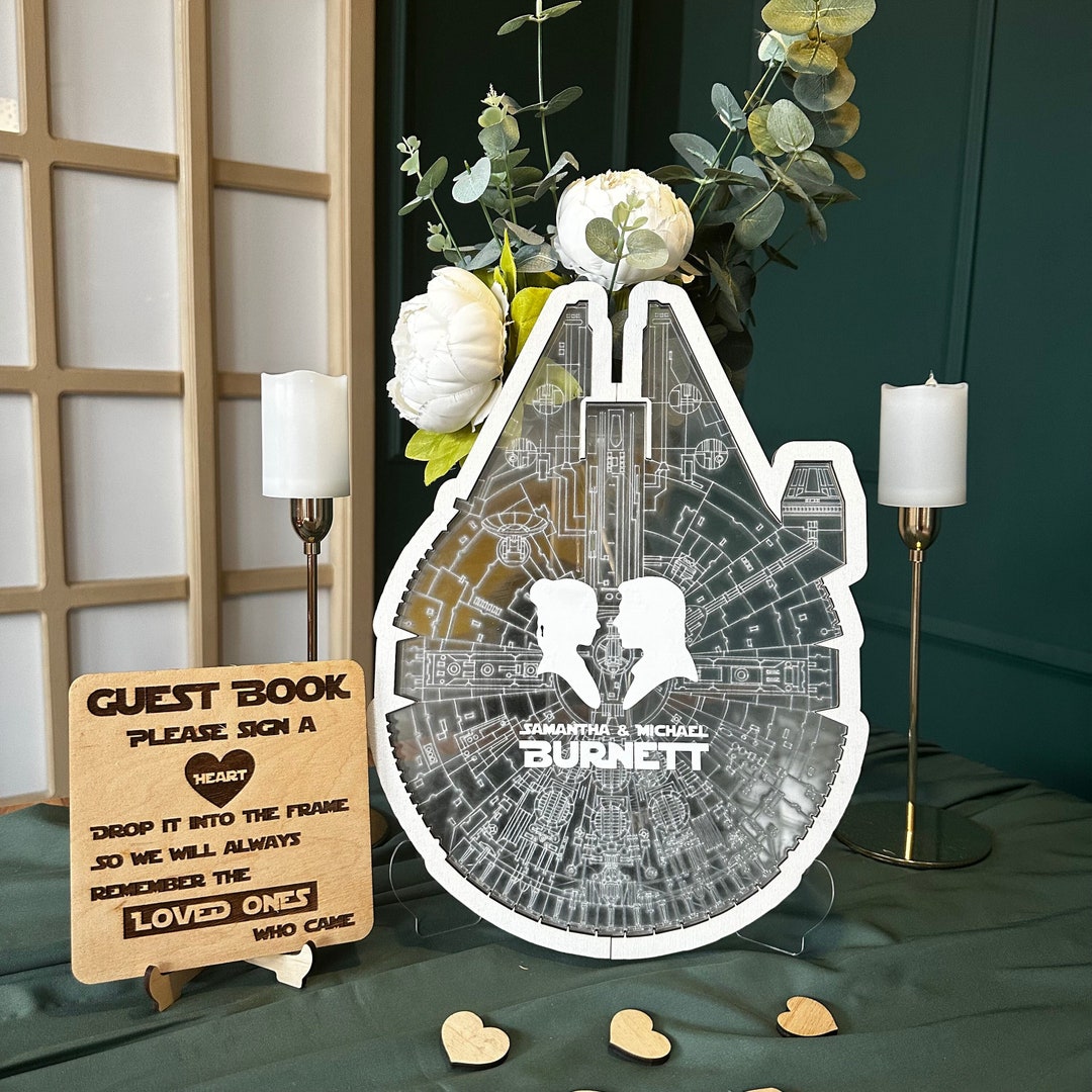 Transparent Wedding Guestbook Alternative,clear Wedding Guest Book,sign ...