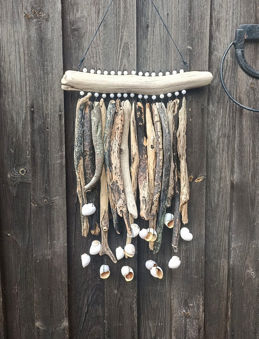 Beautiful Wind Chime Made of Driftwood From the Mecklenburg Lake ...