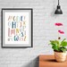 Curly ABC Letter Poster - Etsy