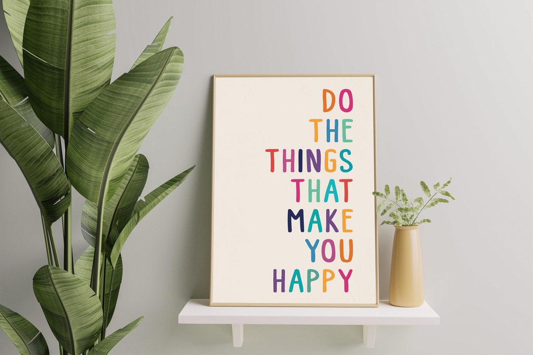 Colorful Wall Poster for Kids - Etsy