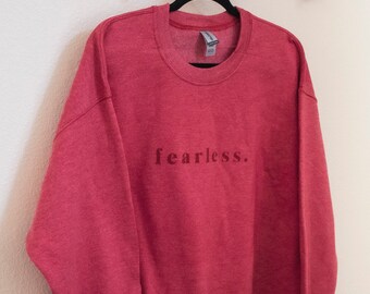Fearless Sweatshirt & Hoodie, Fearless Track List Tee, Fearless Merch ...