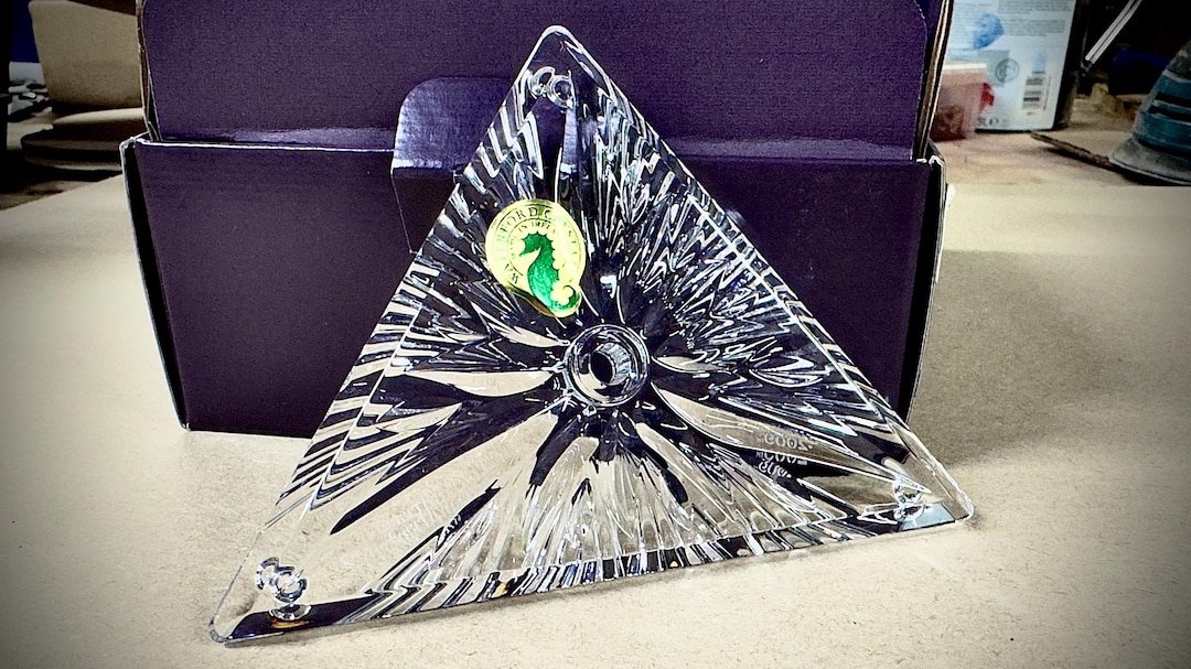 Waterford Crystal Segment: 2009 Times Square Ball Drop, Mint - Etsy