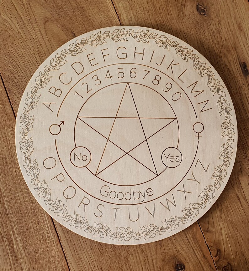 Pendulum Dowsing Board Free Pendulum - Etsy UK