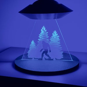 UFO Night Light - UFO Lamp - UAP Light - Etsy