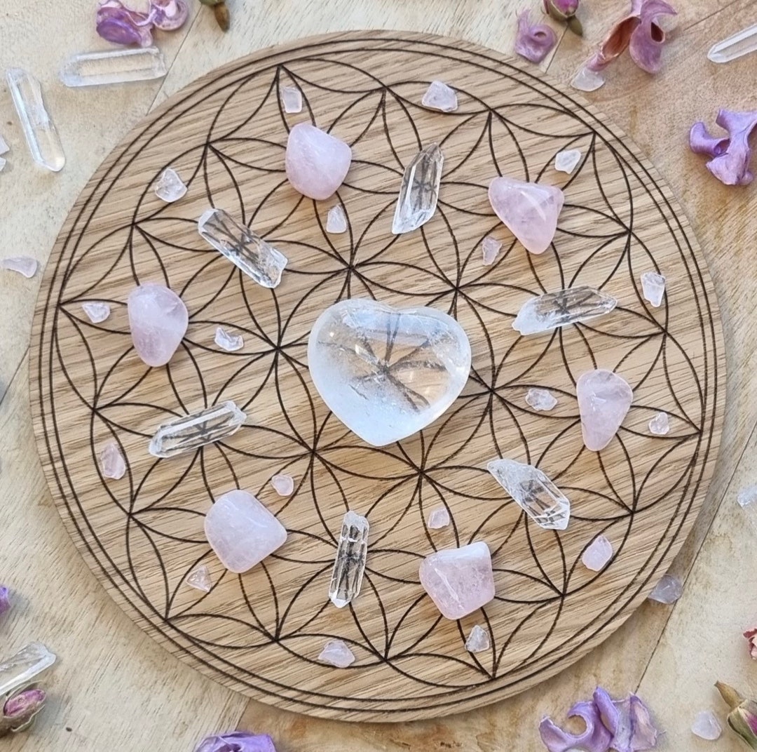 Flower of Life Crystal Energising, Crystal Charging, Cleansing ...
