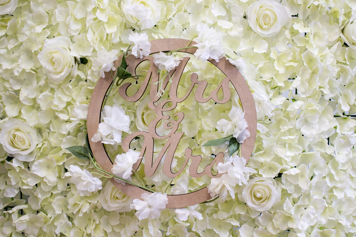 Personalised Wall Hanging for Weddings Custom Party Name - Etsy UK