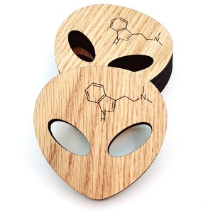 Alien Coasters Set of 4 Novelty Coasters Ufo Space Man - Etsy