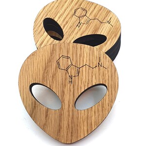 Alien Coasters Set of 4 Novelty Coasters Ufo Space Man - Etsy