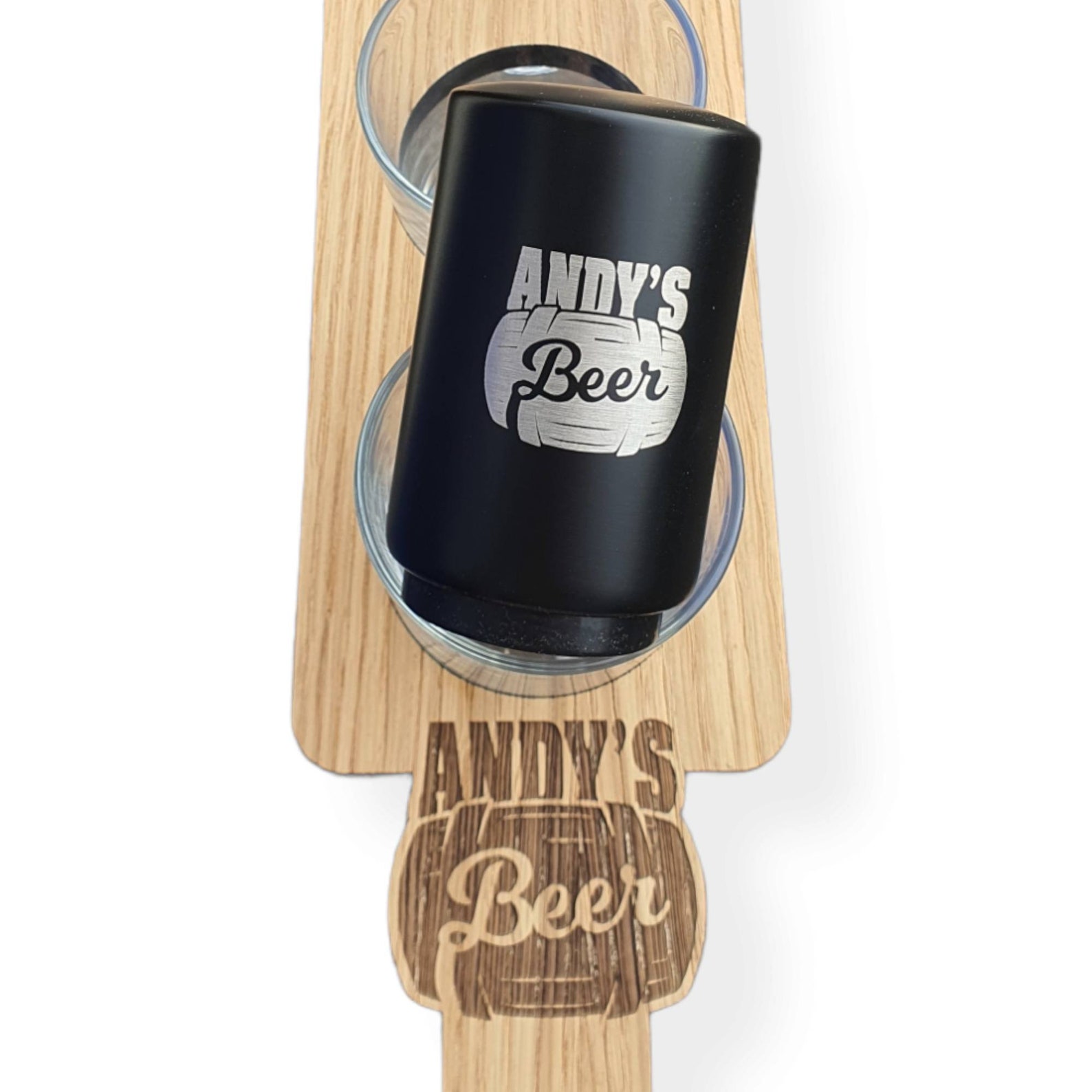 Personalised Wooden Beer Paddle Beer Flight Groomsman - Etsy