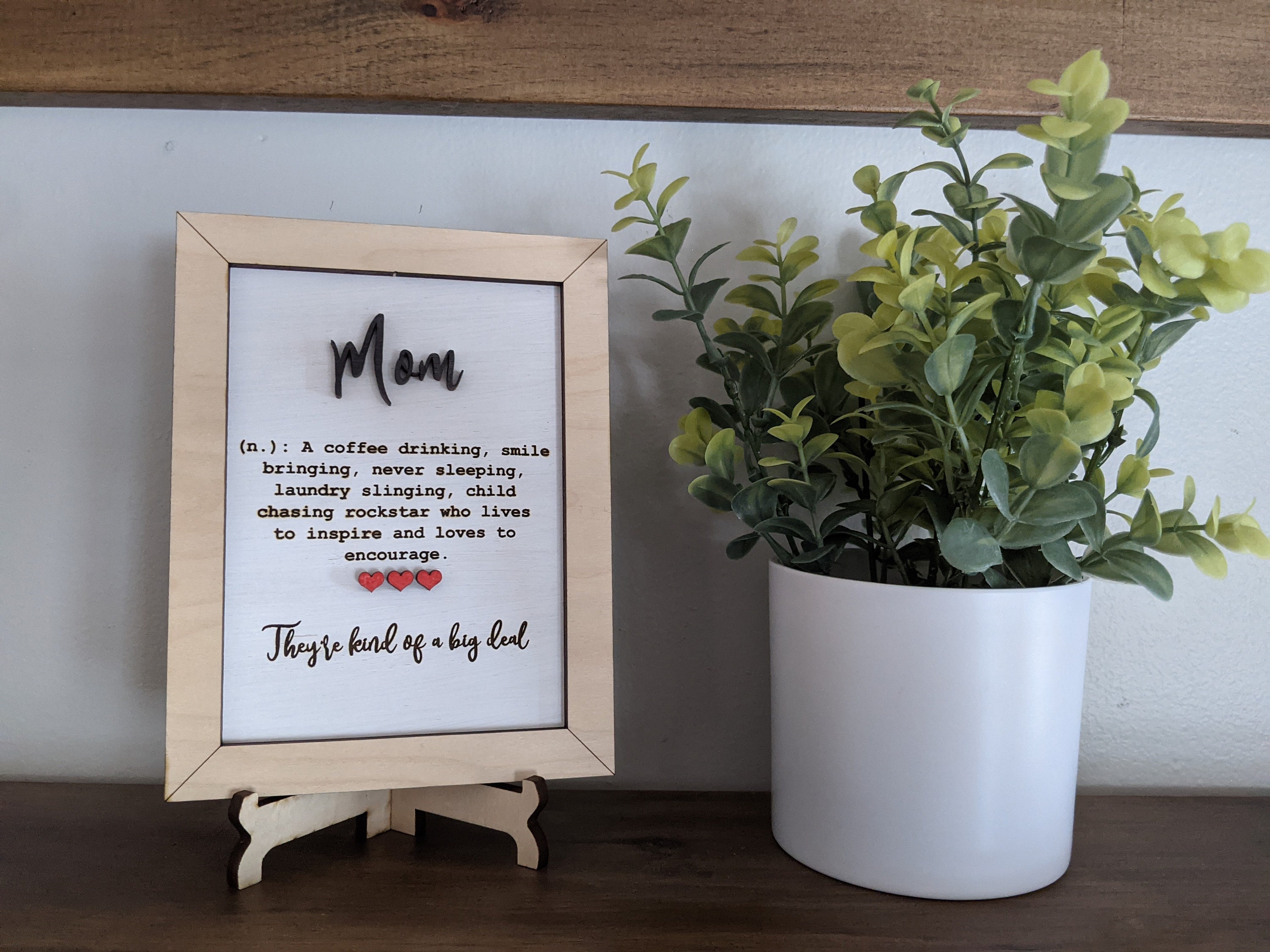 Mom Definition Sign - Etsy