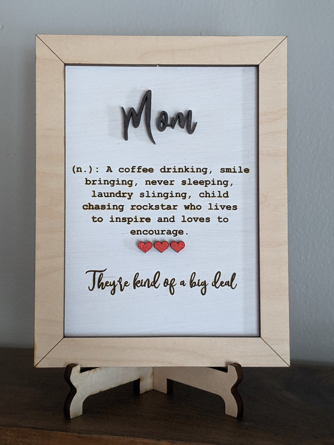 Mom Definition Sign - Etsy