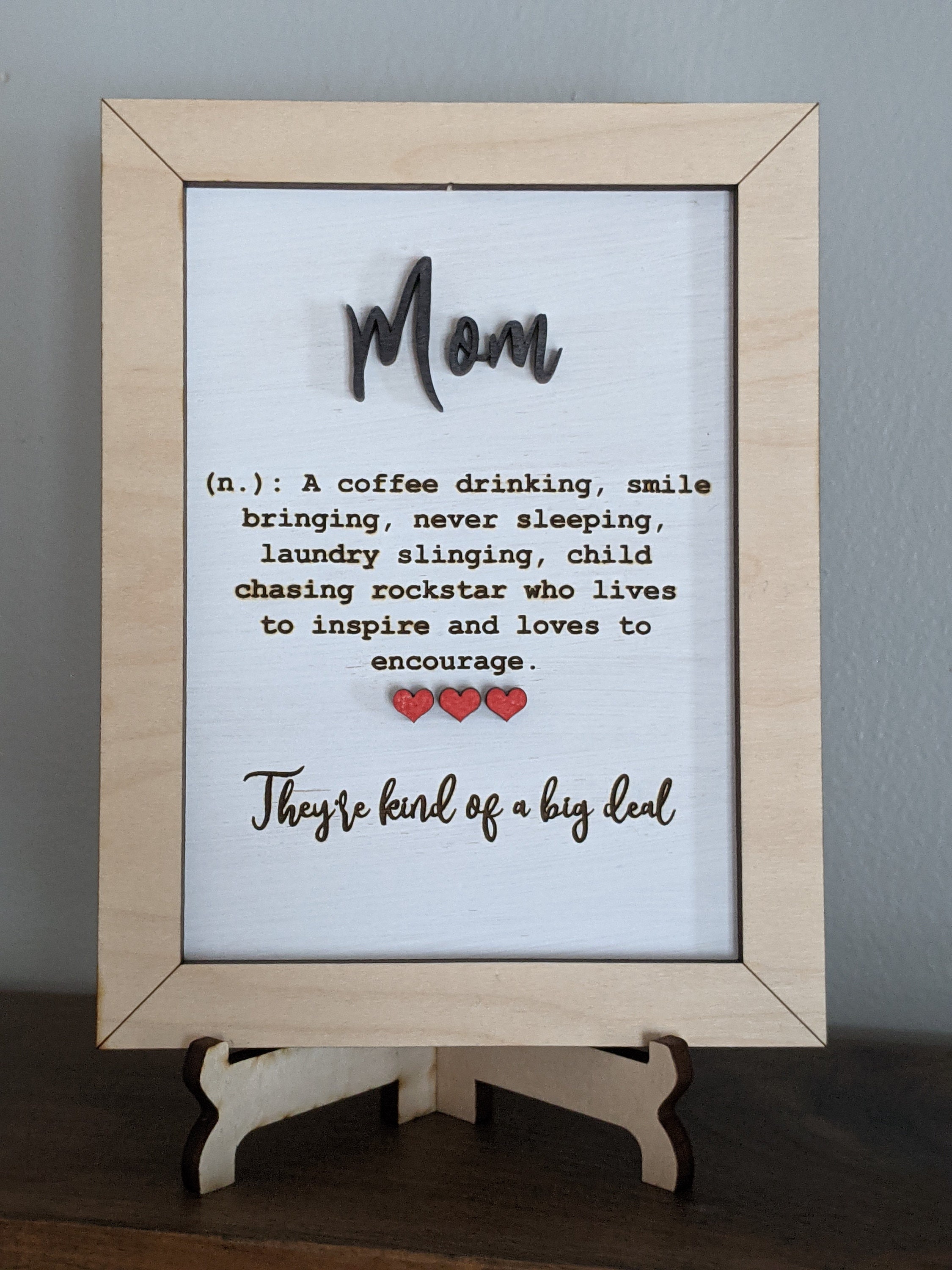 Mom Definition Sign - Etsy
