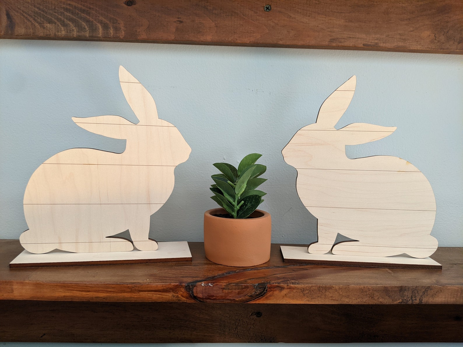 Bunny with stand | Etsy
