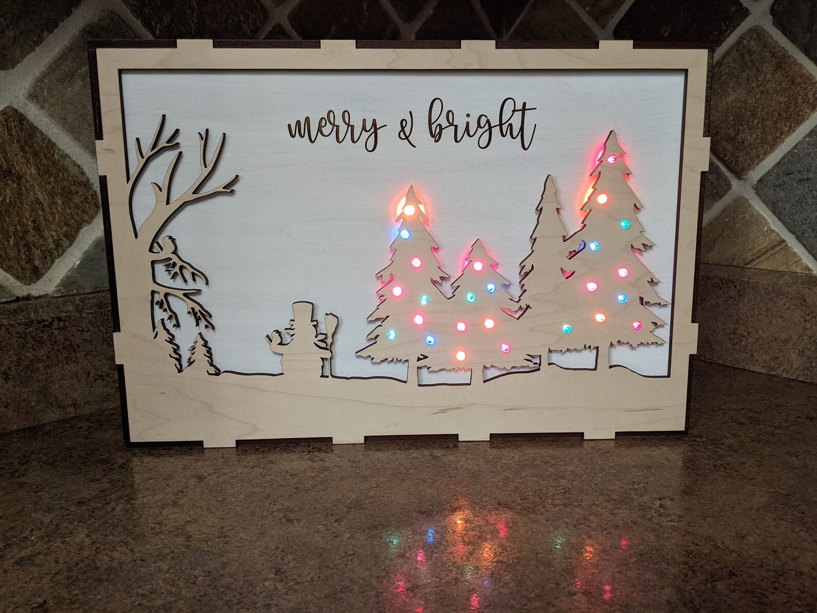 Snowman Light Box/frame - Etsy