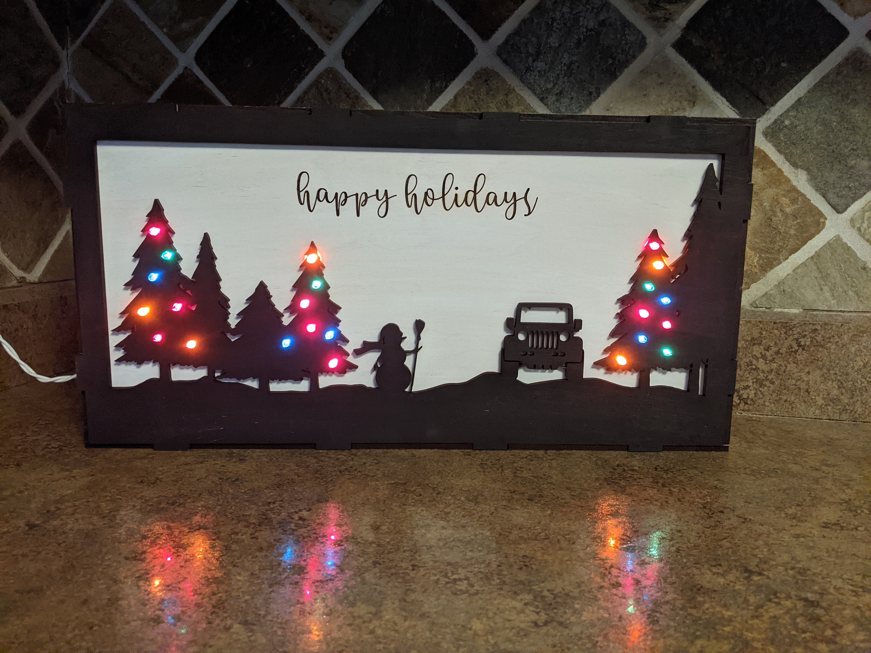 Holiday off Road Vehicle Sign - Etsy