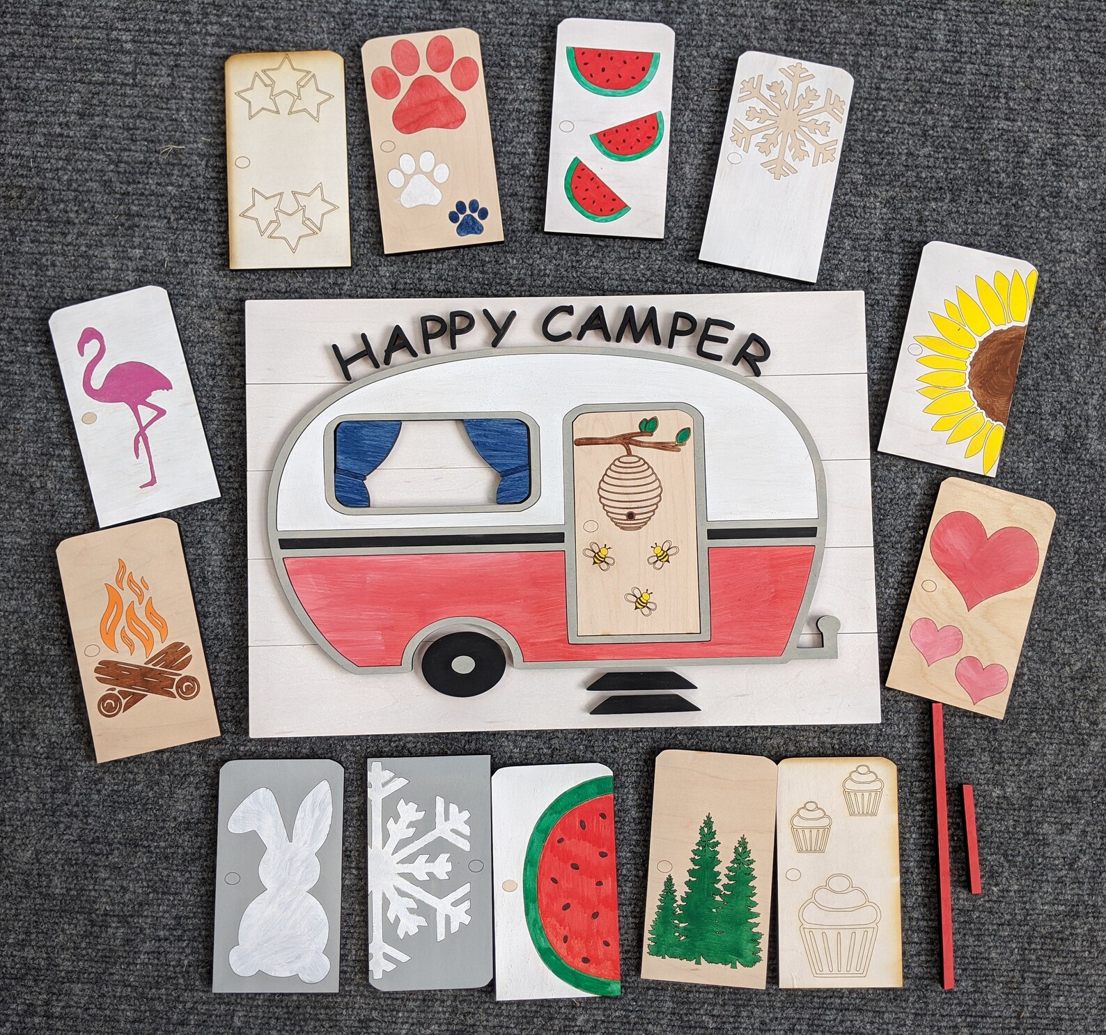Vintage Camper Sign SVG - Etsy