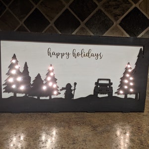 Holiday off Road Vehicle Sign - Etsy