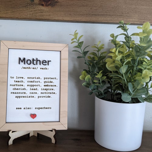 Mom Definition Sign - Etsy