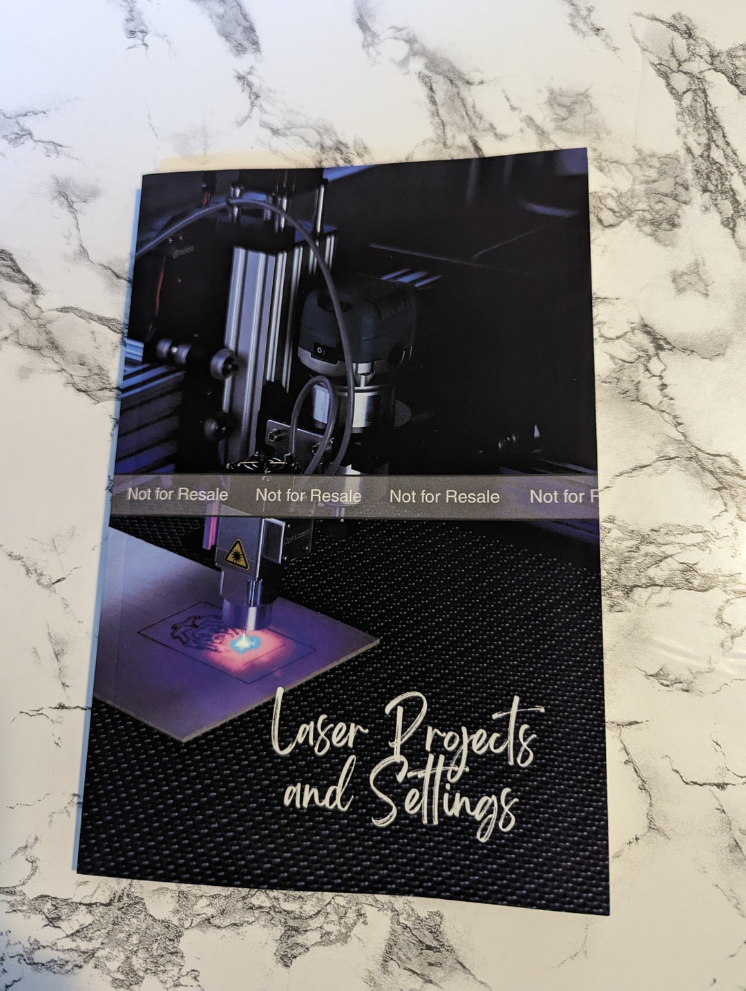 Laser Project and Settings Log Book: Journal for Keeping Track of ...