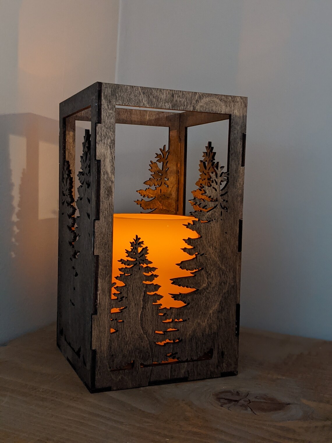 Woodland Lantern SVG - Etsy