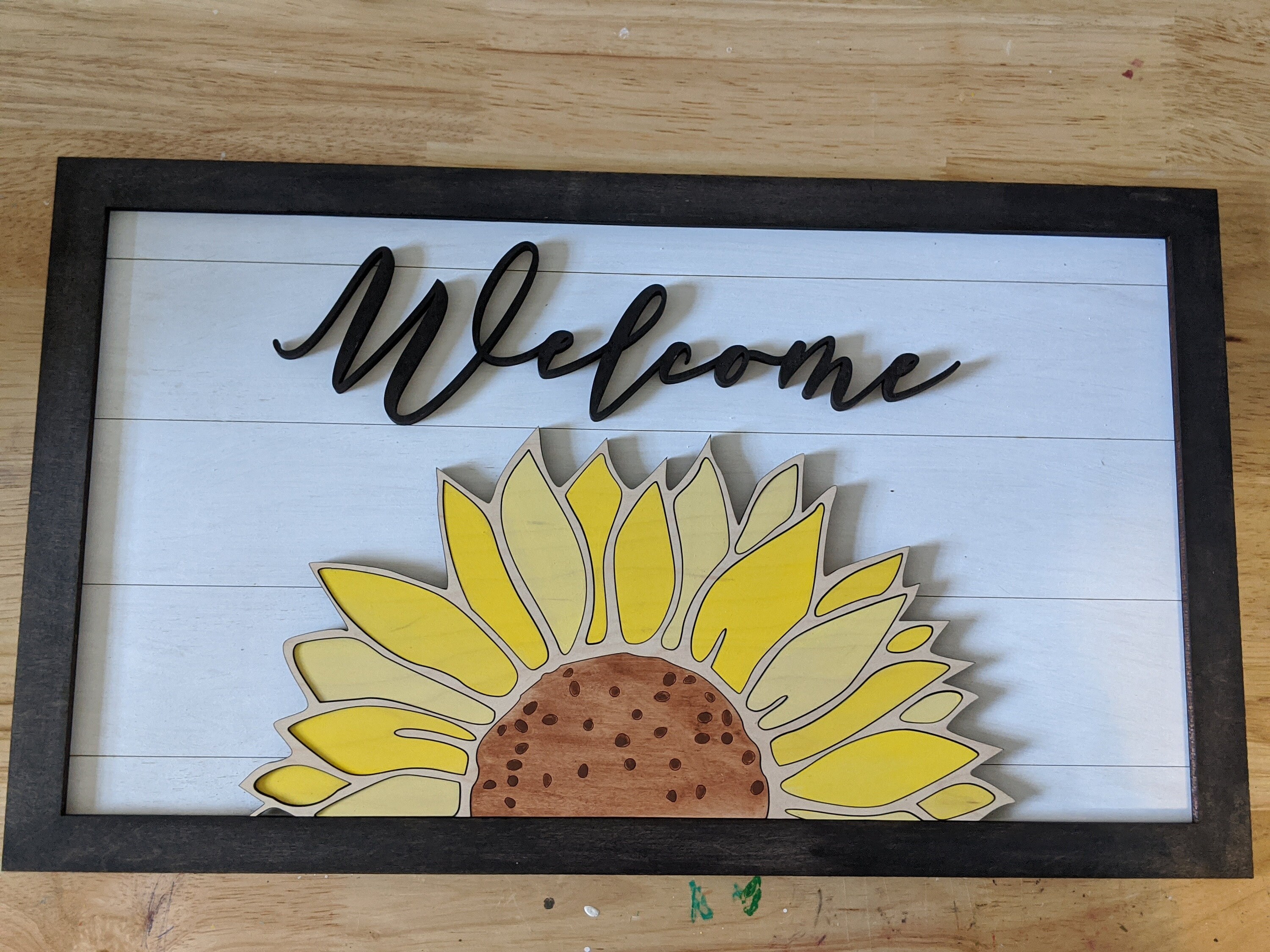 Sunflower Sign SVG - Etsy
