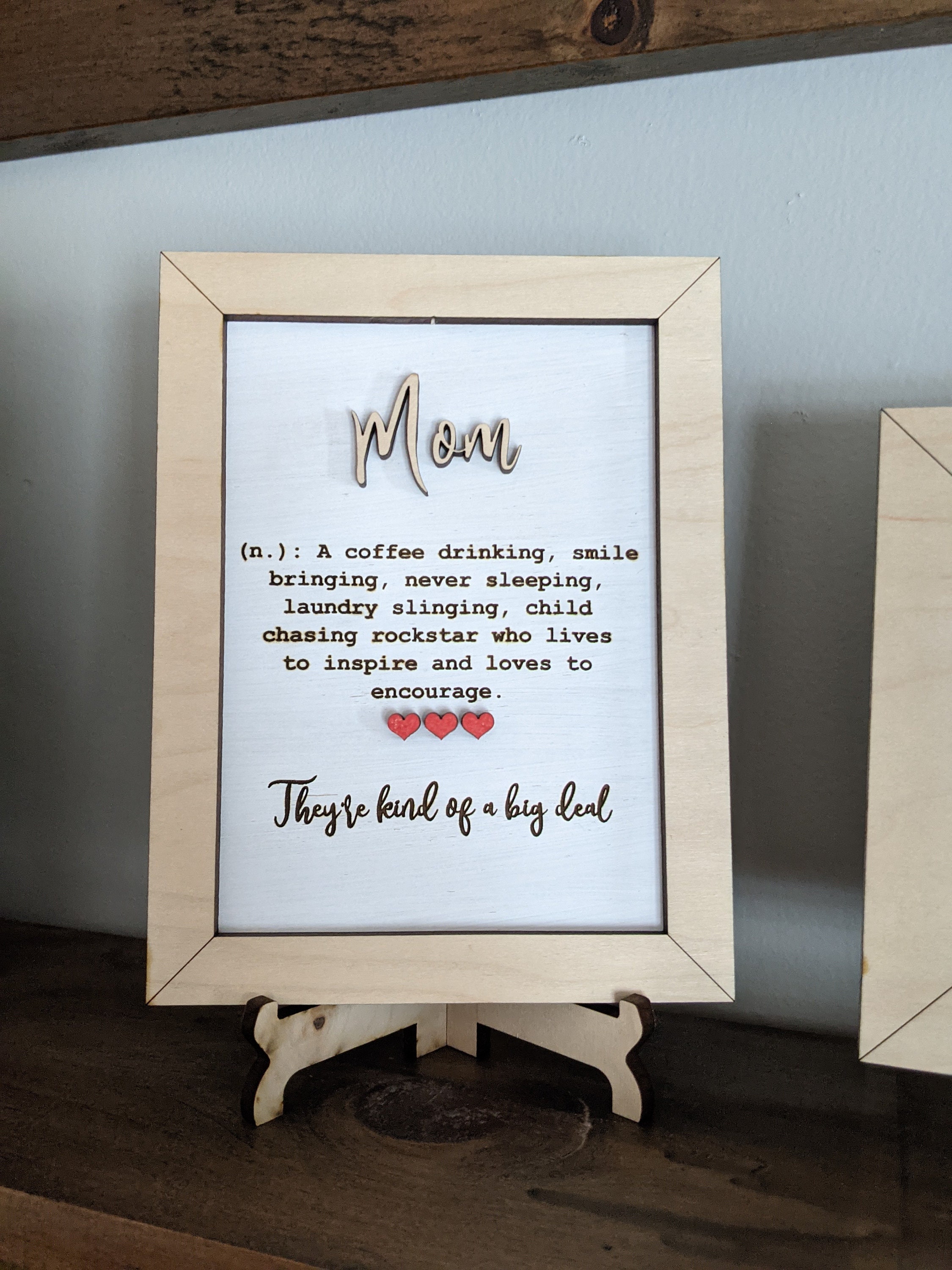 Mom Definition Sign - Etsy