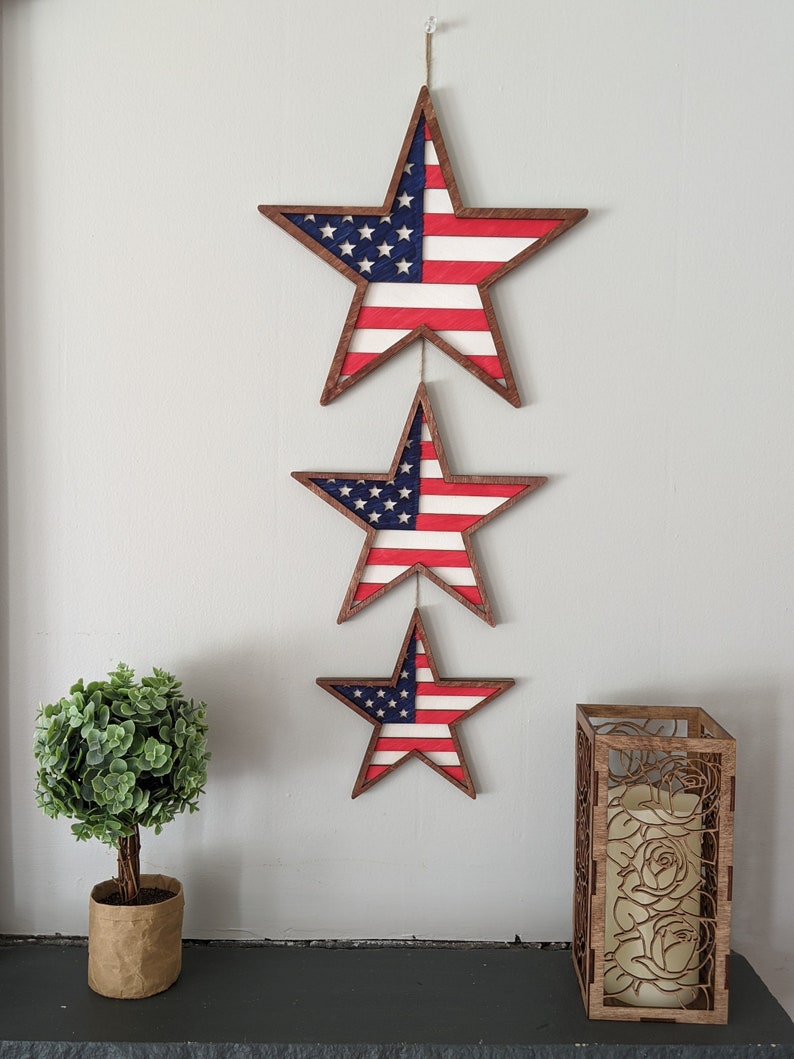 Star Door Hanger/ Star Decor SVG - Etsy