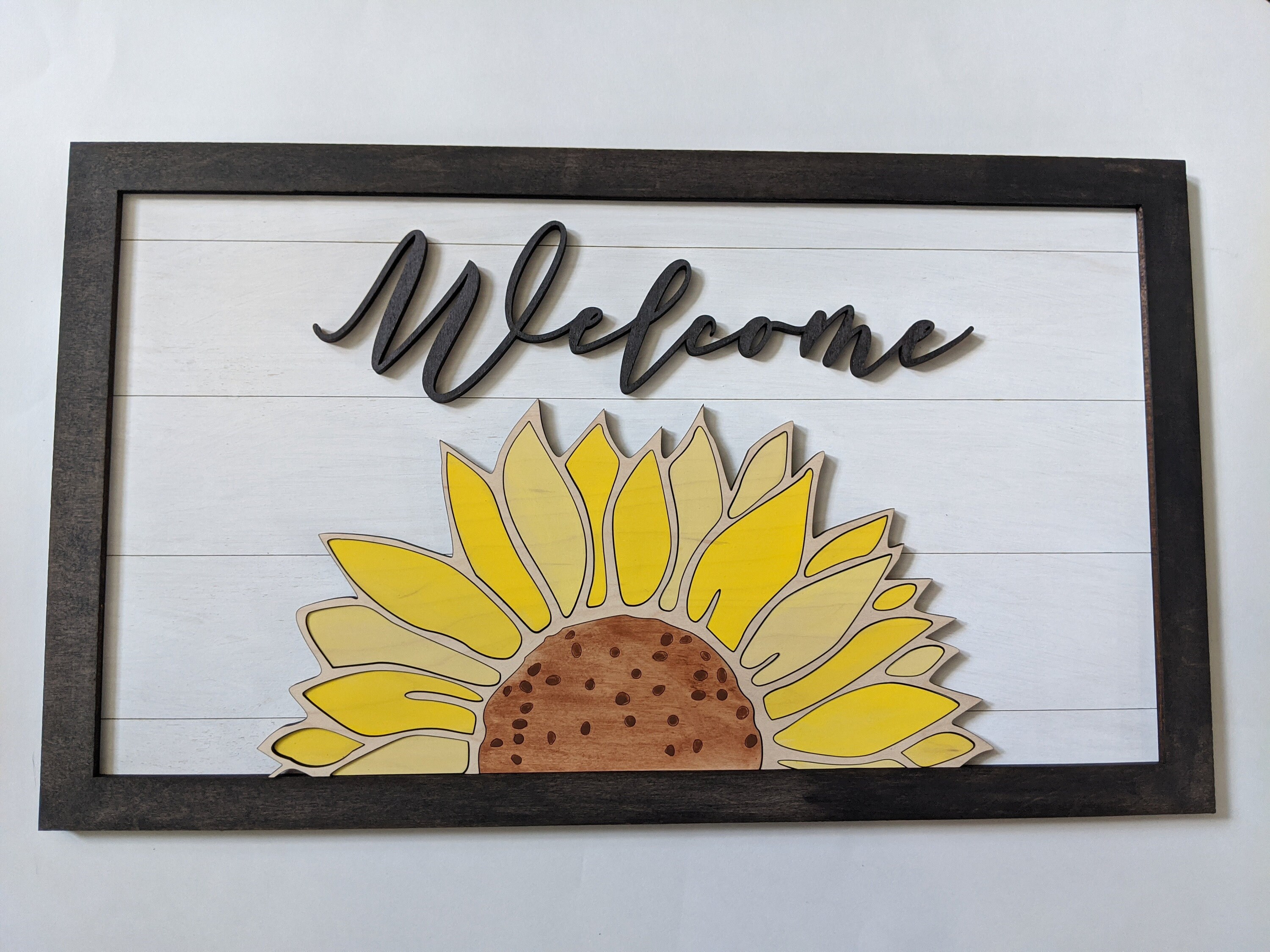 Sunflower Sign SVG - Etsy