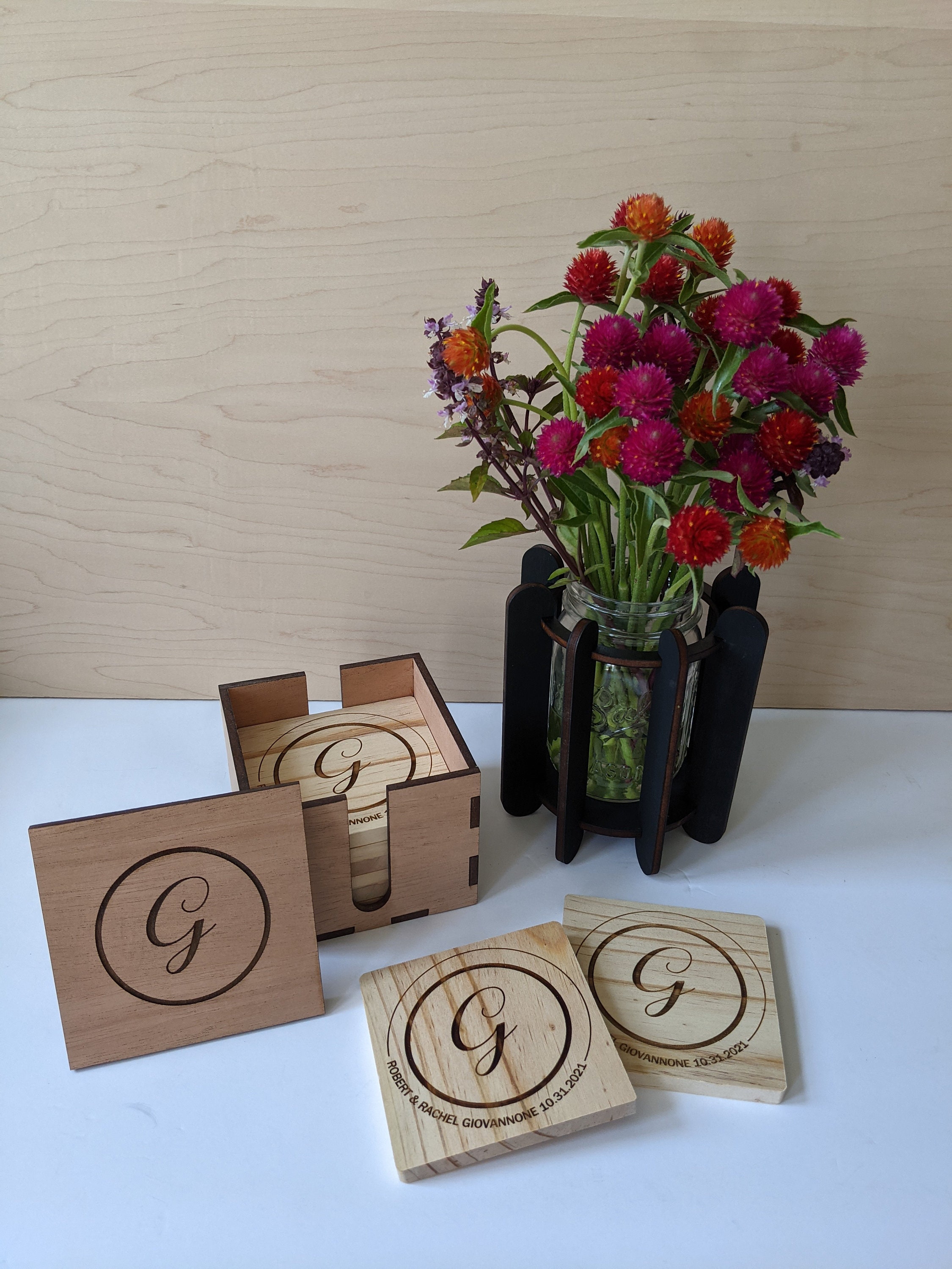 Coaster Box SVG - Etsy