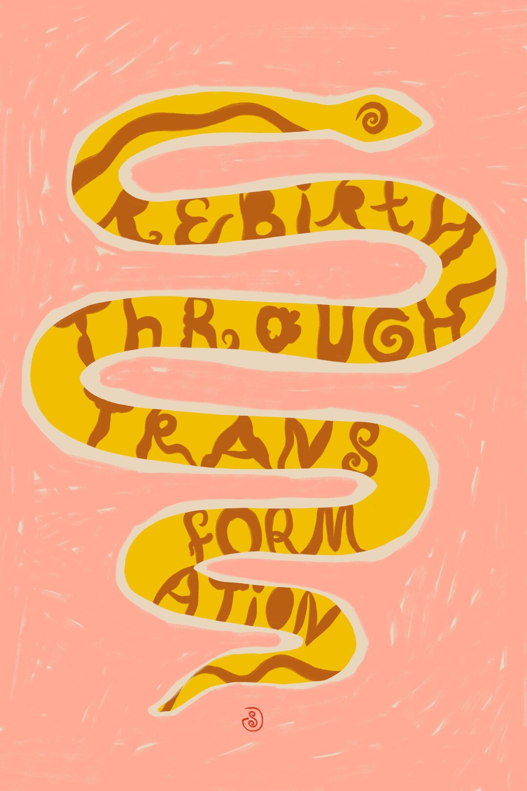 REBIRTH Through Transformation. Digital Printable Artwork - Etsy