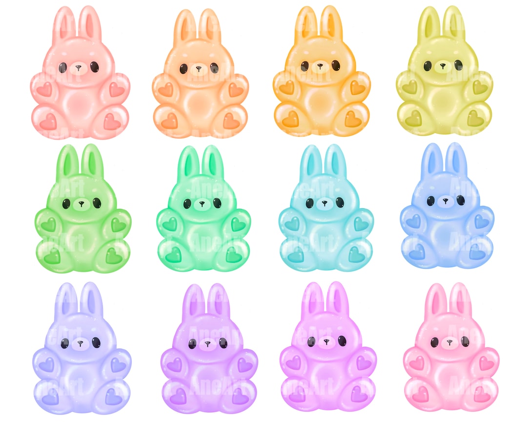 Easter Bunny Png, Bunny Png, Gummy Bunny Png, Gummy Png, Happy Easter ...