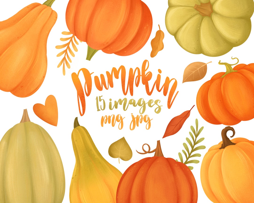 Pumpkin Clip Art, Autumn Clip Art, Pumpkin Png, Fall Clip Art ...