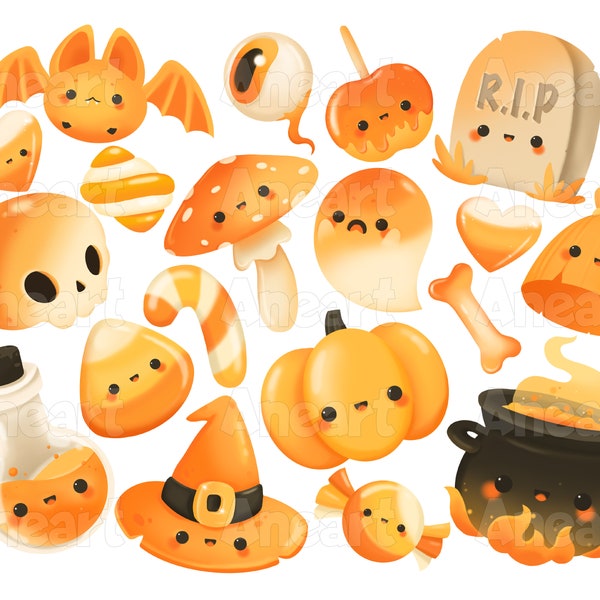 Halloween Clip Art - Etsy