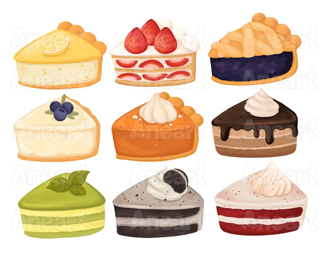 Cake Clip Art, Cupcake Clip Art, Cake Png, Baking Clip Art, Birthday ...