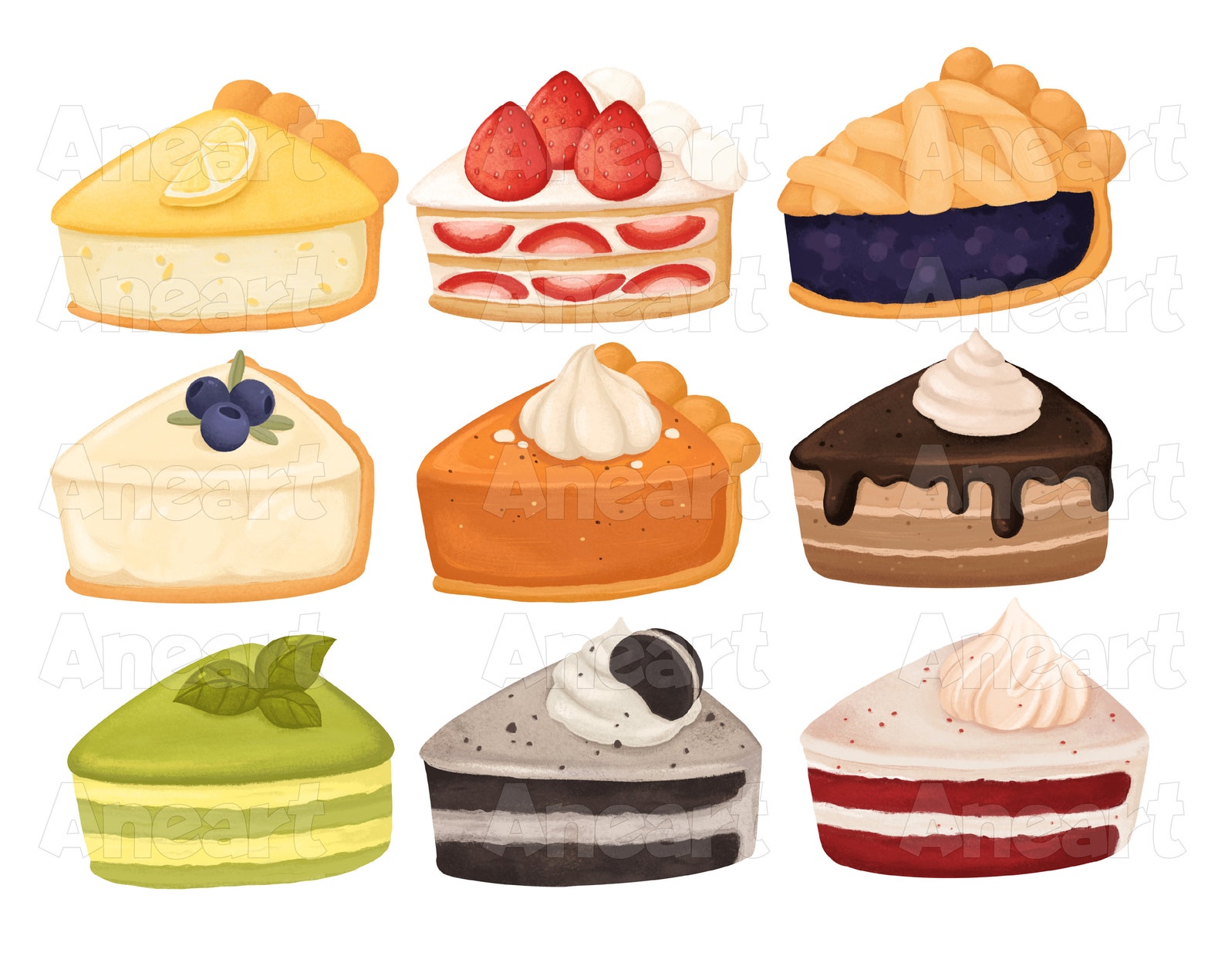 Cake Clip Art, Cupcake Clip Art, Cake Png, Baking Clip Art, Birthday ...
