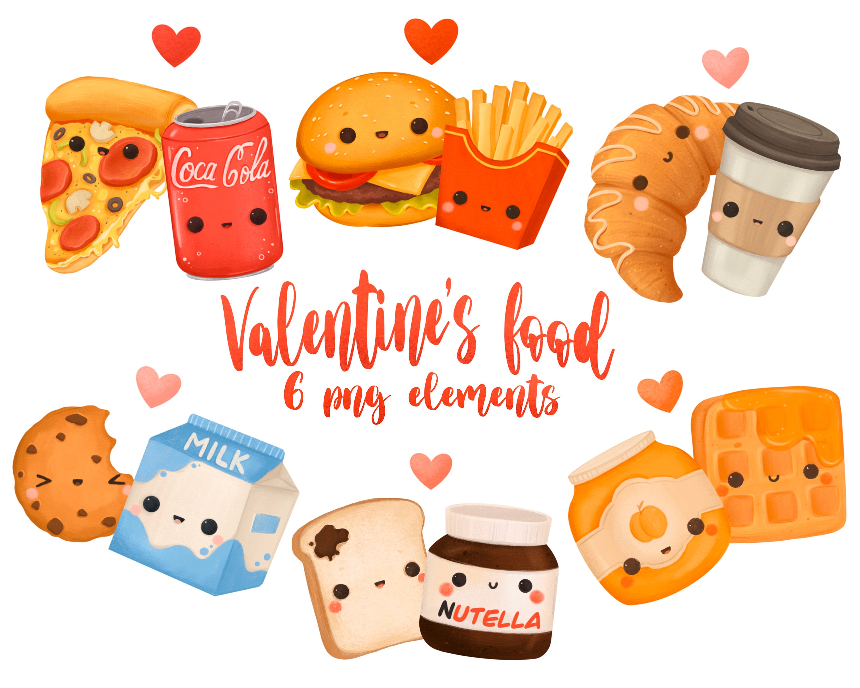 I Love Food Clip Art