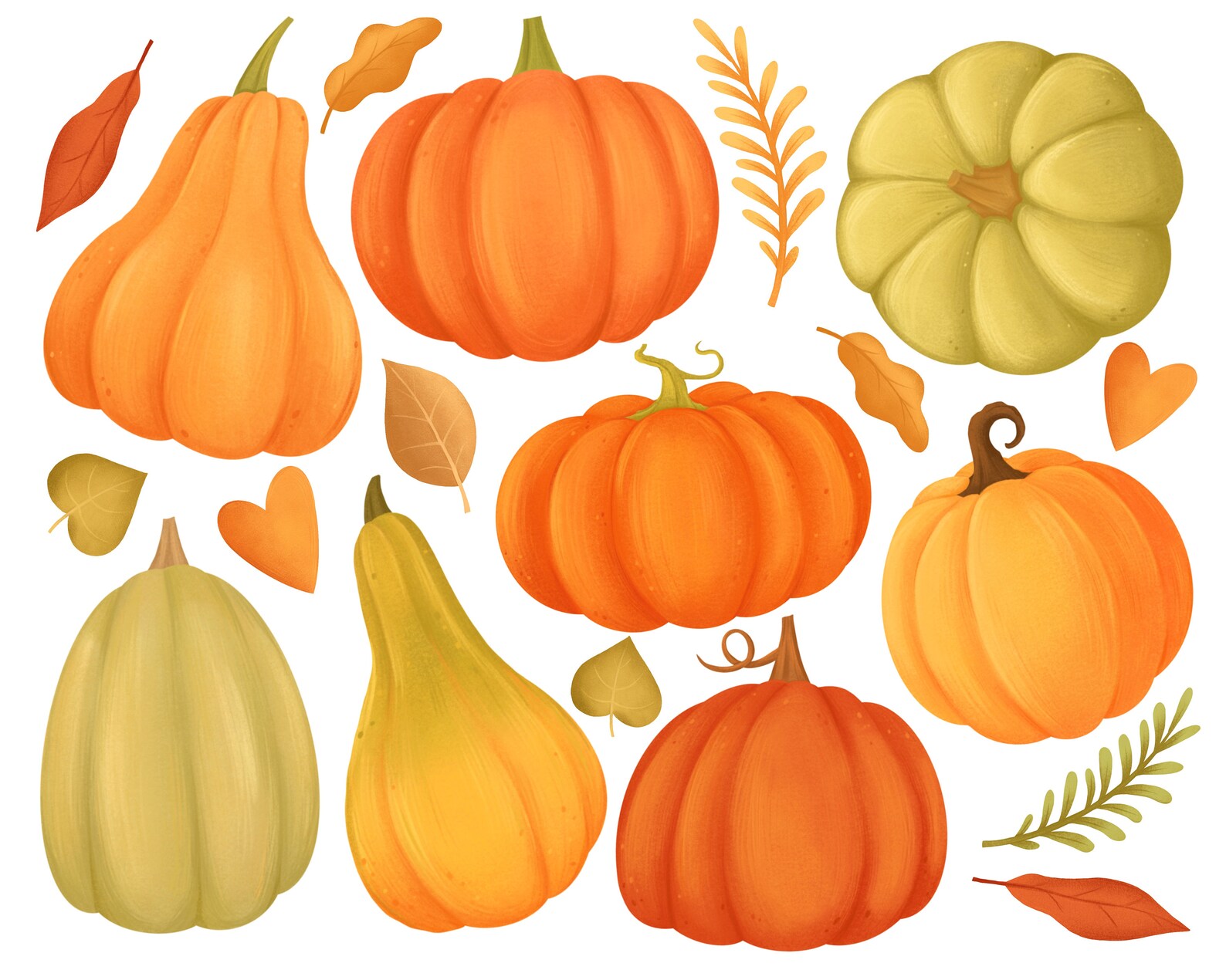 Pumpkin Clip Art, Autumn Clip Art, Pumpkin Png, Fall Clip Art ...