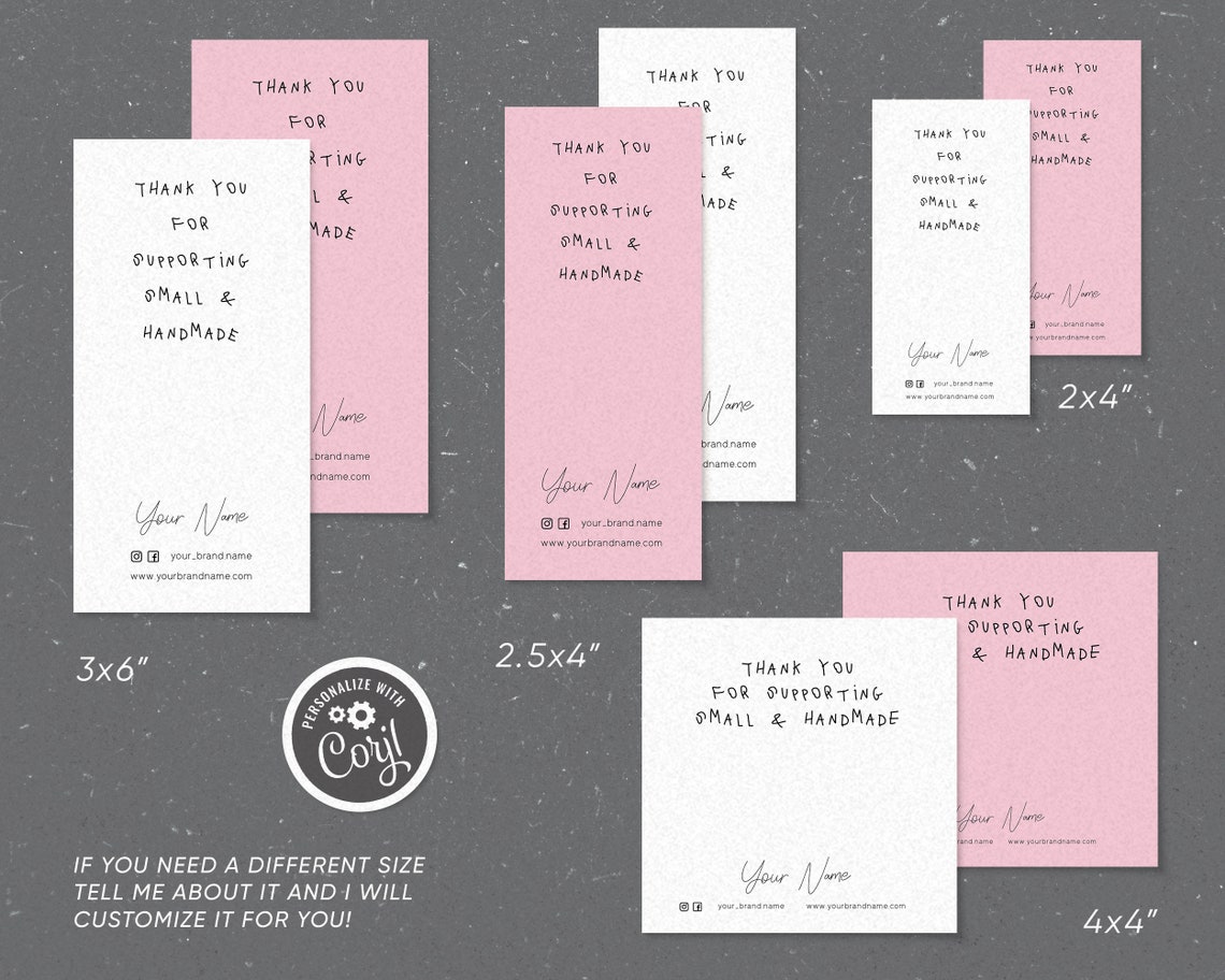 Box Seal Template Box Label Template Printable Packaging | Etsy