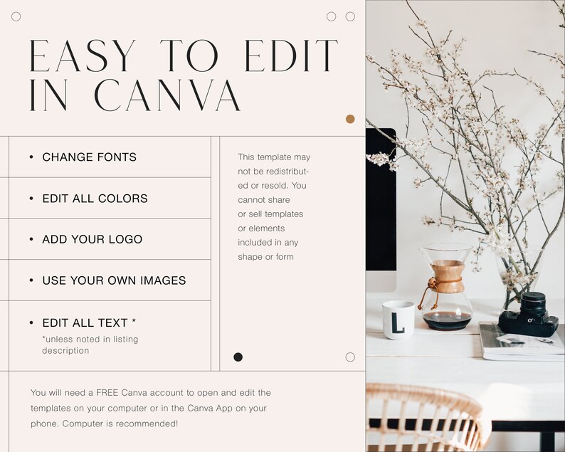 Editable Earring Display Card Template: Female Illustration (canva) - Etsy