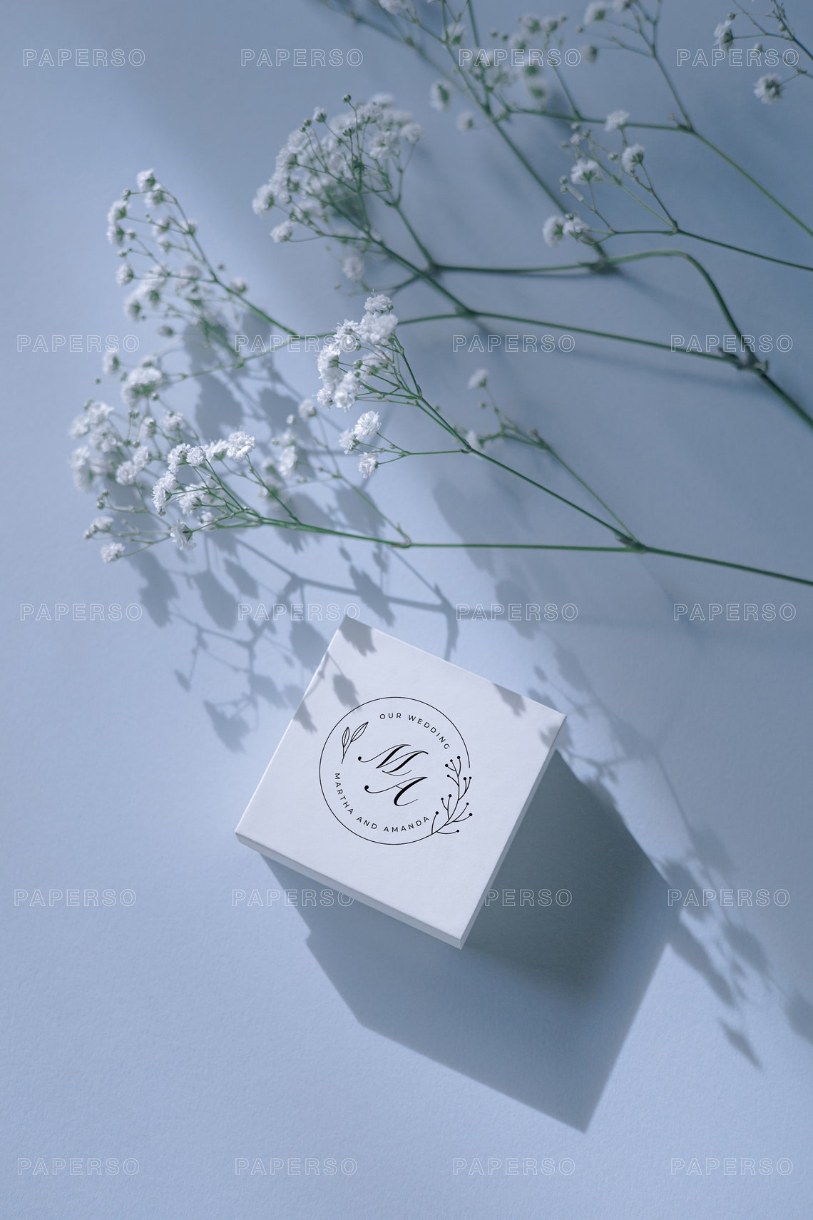 Wedding Logo Design Mockup Jewellery Box Mockup PSD Wedding - Etsy