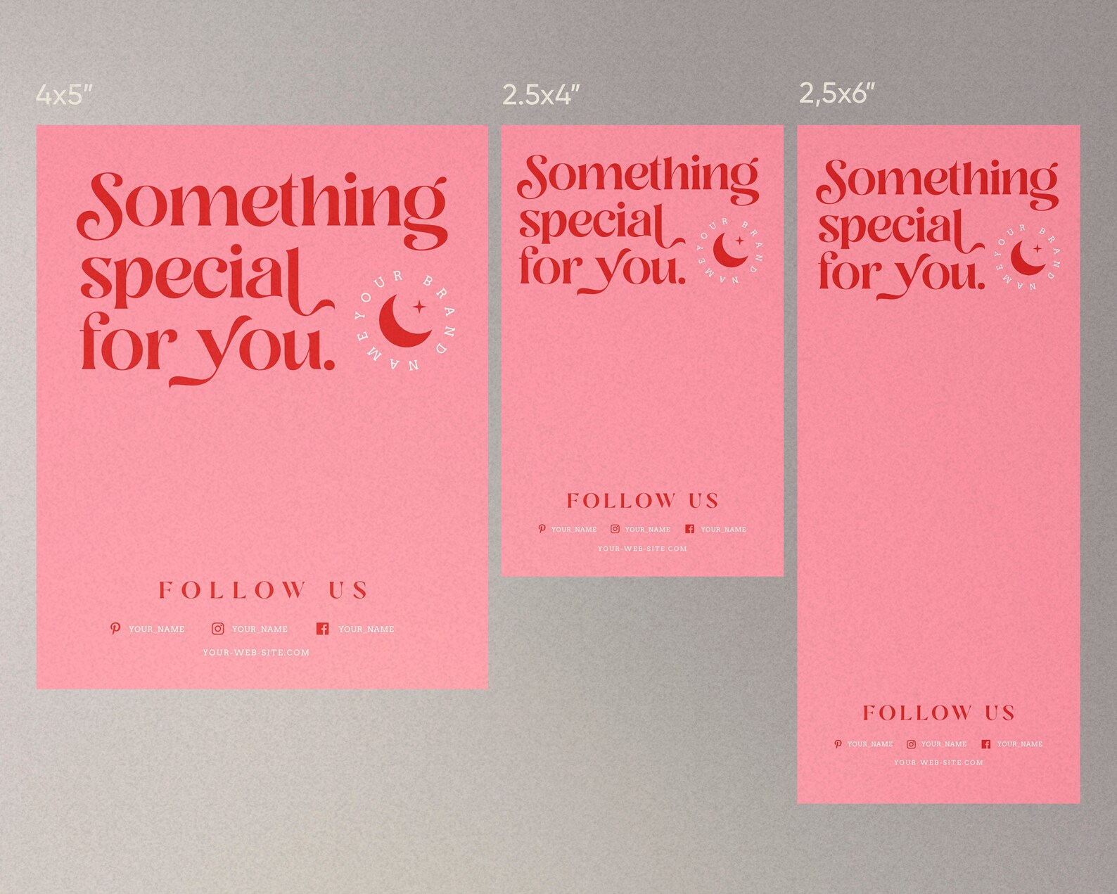 Box Seal Template Box Label Template Printable Packaging | Etsy