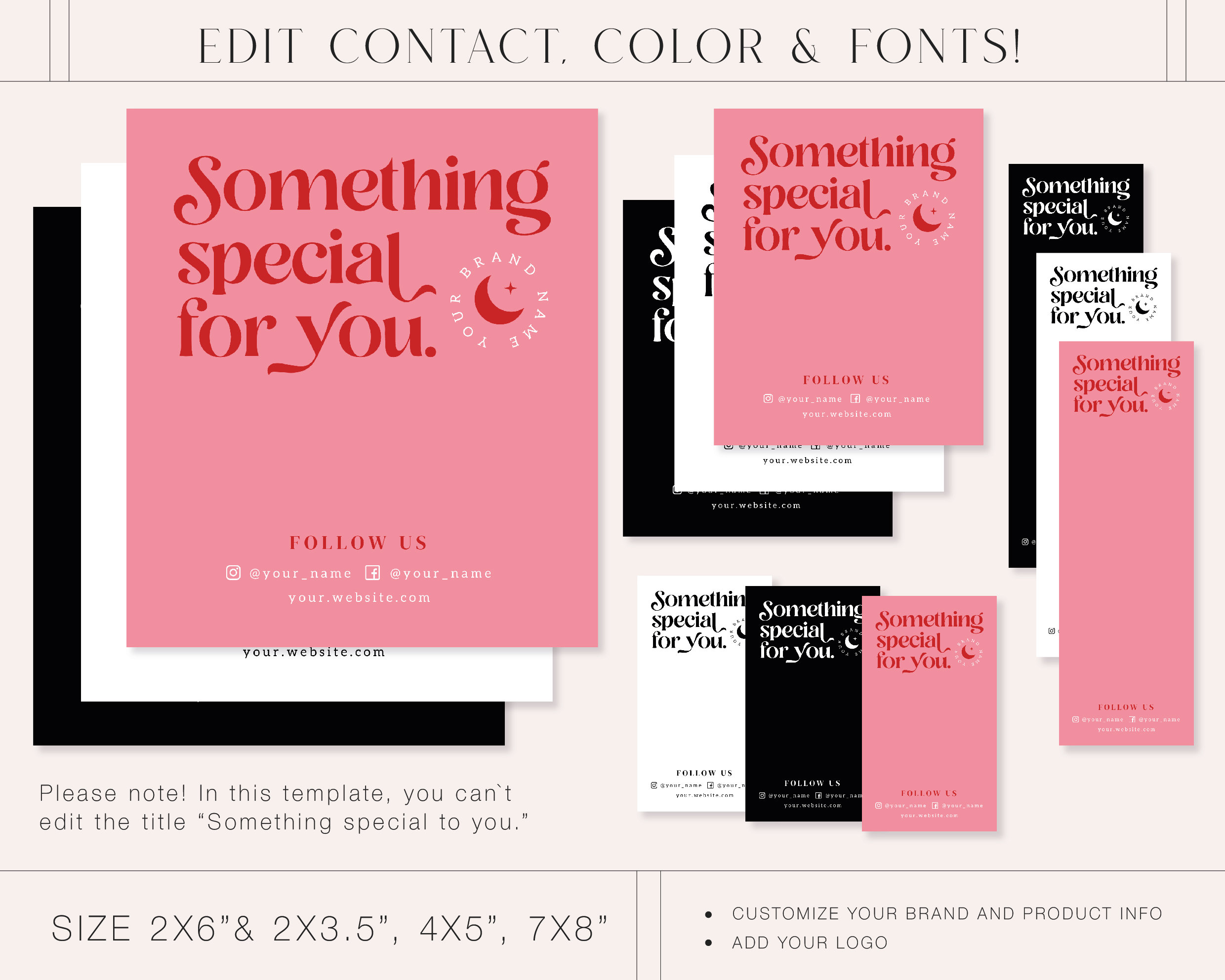 Box Seal Template Box Label Template Printable Packaging - Etsy