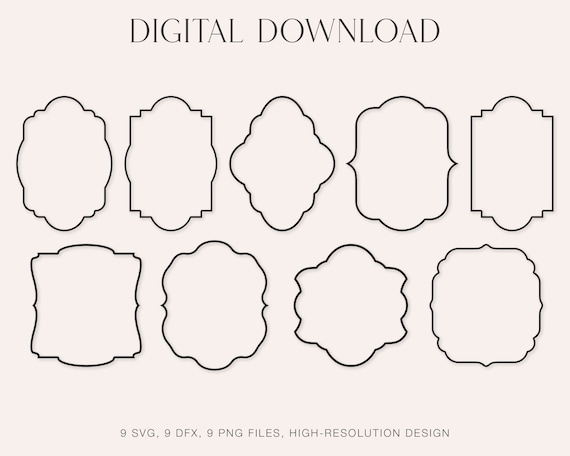 Vector Frame Shapes