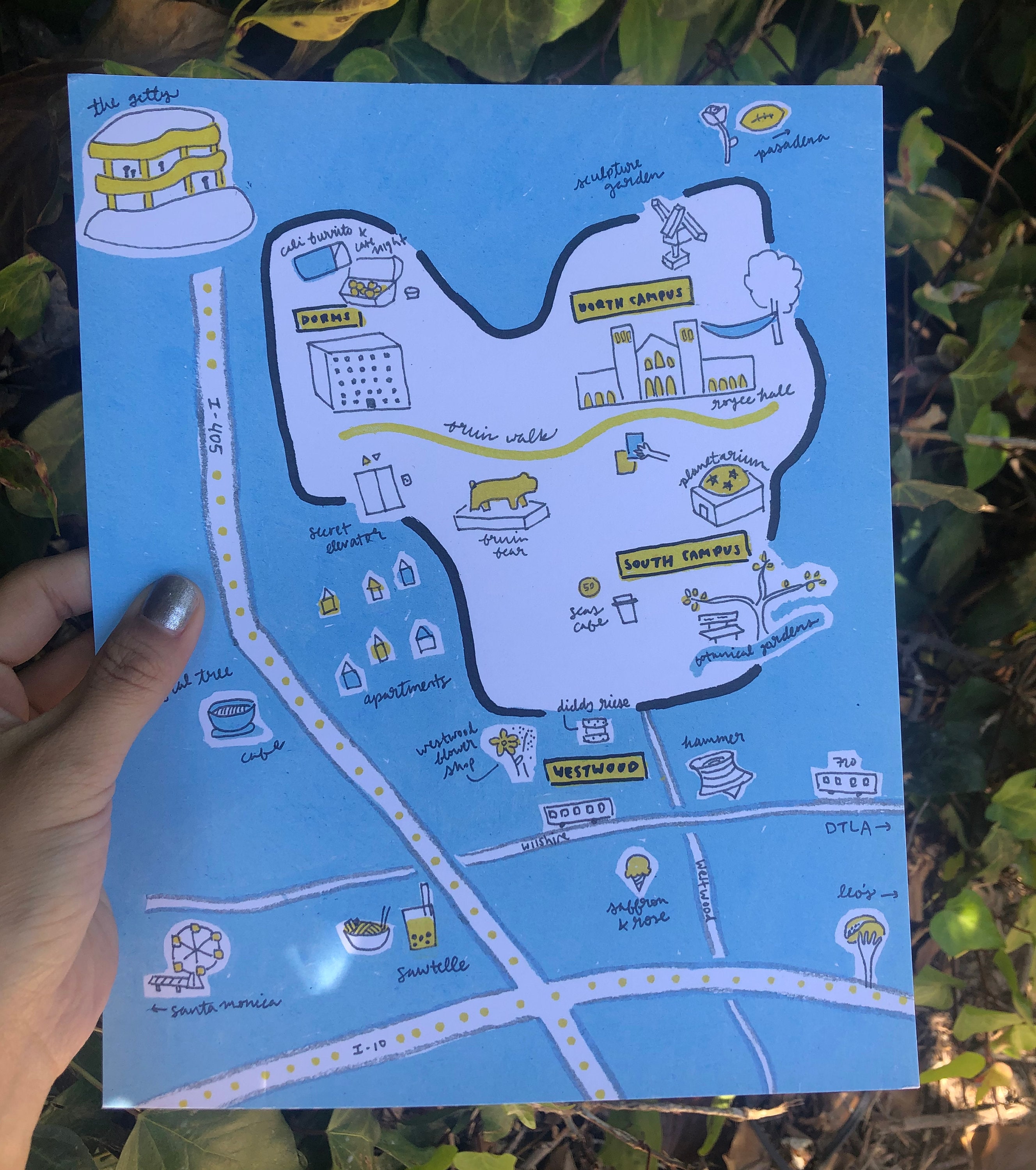 Royce Hall Ucla Campus Map