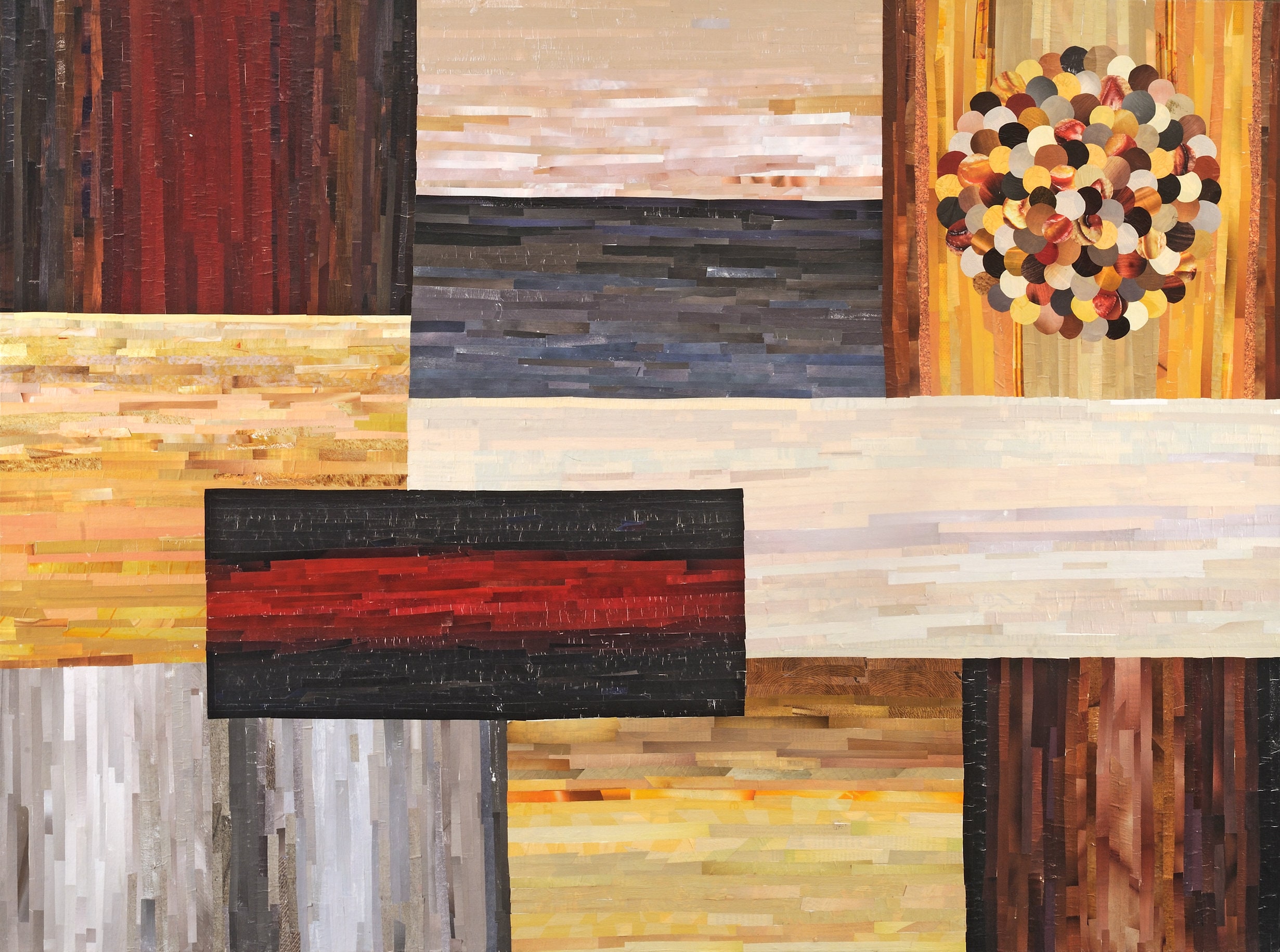 Fine Art Prints Paper Collage Wall Art, Collage Art, Neutral Art, Earth ...