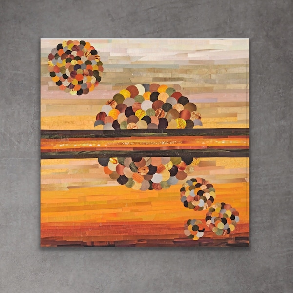 20x20 Collage Art - Etsy