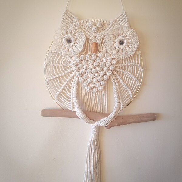 Macrame Owl - Etsy