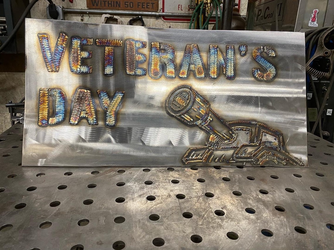 Large Custom Welded Signs Portraits and House Markers - Etsy